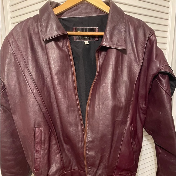 Jackets & Coats | Vintage Creationes Aremen Rust To Reddish Bomber ...